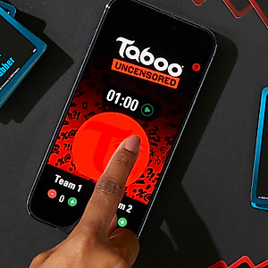Hasbro Gaming Taboo Uncensored Board Game for Adults Only | Ages 17+ | 4+ Players | 20 Mins. Avg. | Hilarious NSFW Party Games for Adults