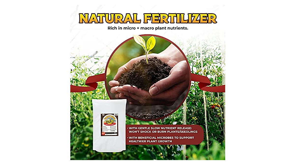 100% Pure Worm Castings Rich in Micro Nutrients - Odor Free Organic ...