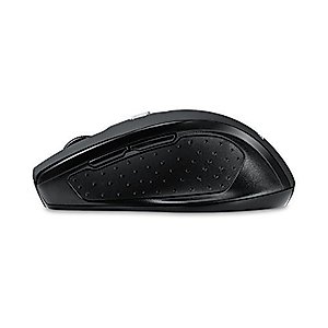 Eagletec K104 Wireless Keyboard and Mouse Combo Slim, Flat & Quiet, Ergonomic Full Size 104 Keys Keyboard & Portable Wireless Mouse for Windows PC (Black Wireless Keyboard & Mouse Set)