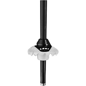 LEKI Bold Lite S Ski Pole Pair - Black/Red 120