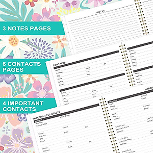 2024-2025 Monthly Planner/Calendar - Monthly Planner 2024-2025 with Two-Side Pocket, January 2024-December 2025, 9" x 11", Two Years Monthly Planner, Flexible Cover, Perfect Organizer