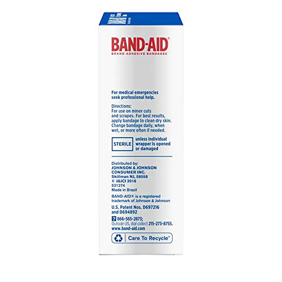 Band-Aid Brand Tru-Stay Clear Spots Bandages for Discreet First Aid, All One Size, 50 Count
