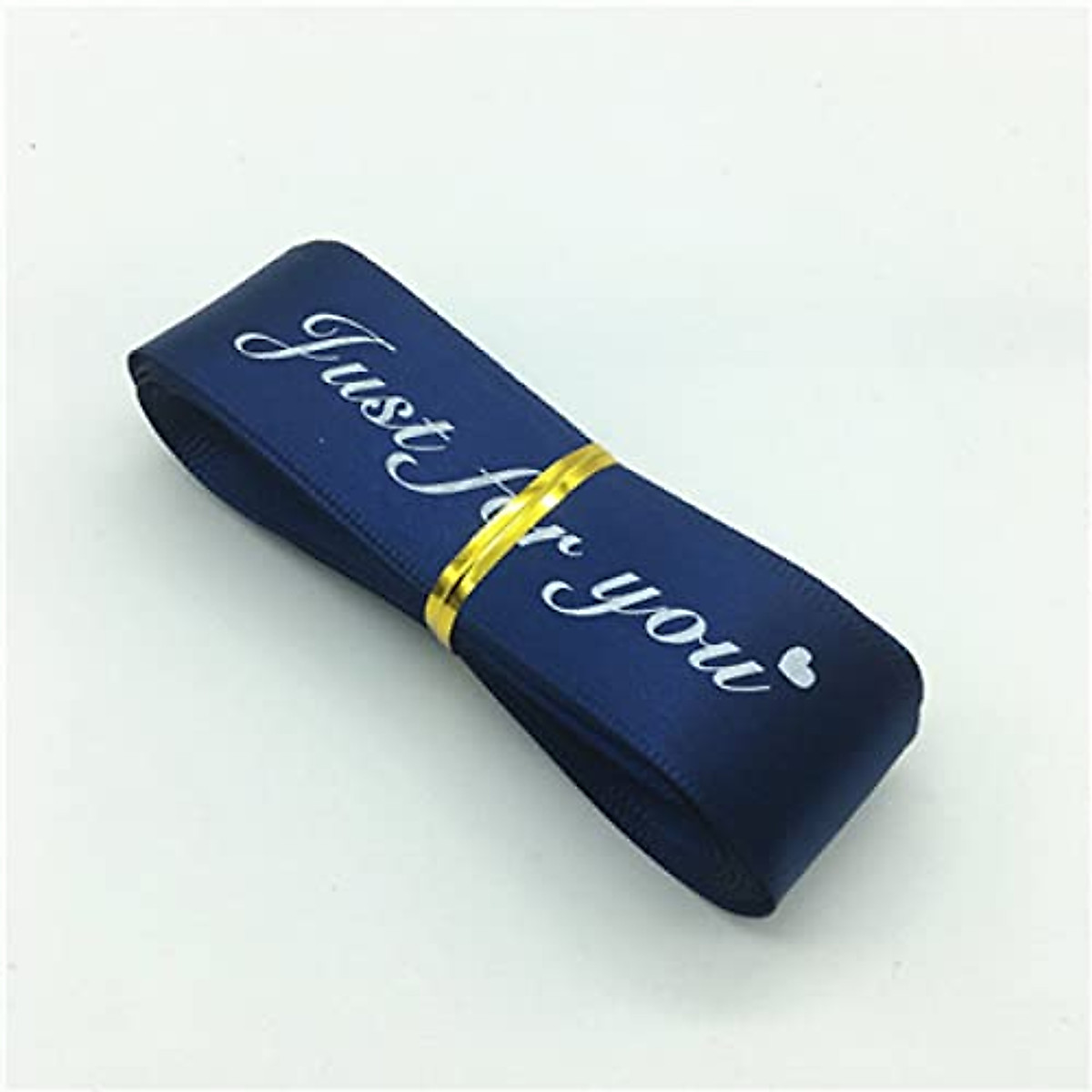 10/25mm*5Yards Letter Printed Polyester Satin Ribbon for Wedding Decor DIY Handmade Bow Craft Valentine's Day Gifts Wrapping