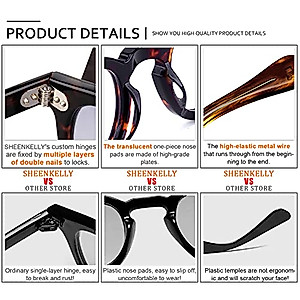 TR90 JAY DEPP Polarized Tony Sark Women's Fashion Retro Colorful Sunglasses Round Blue Sunglasses