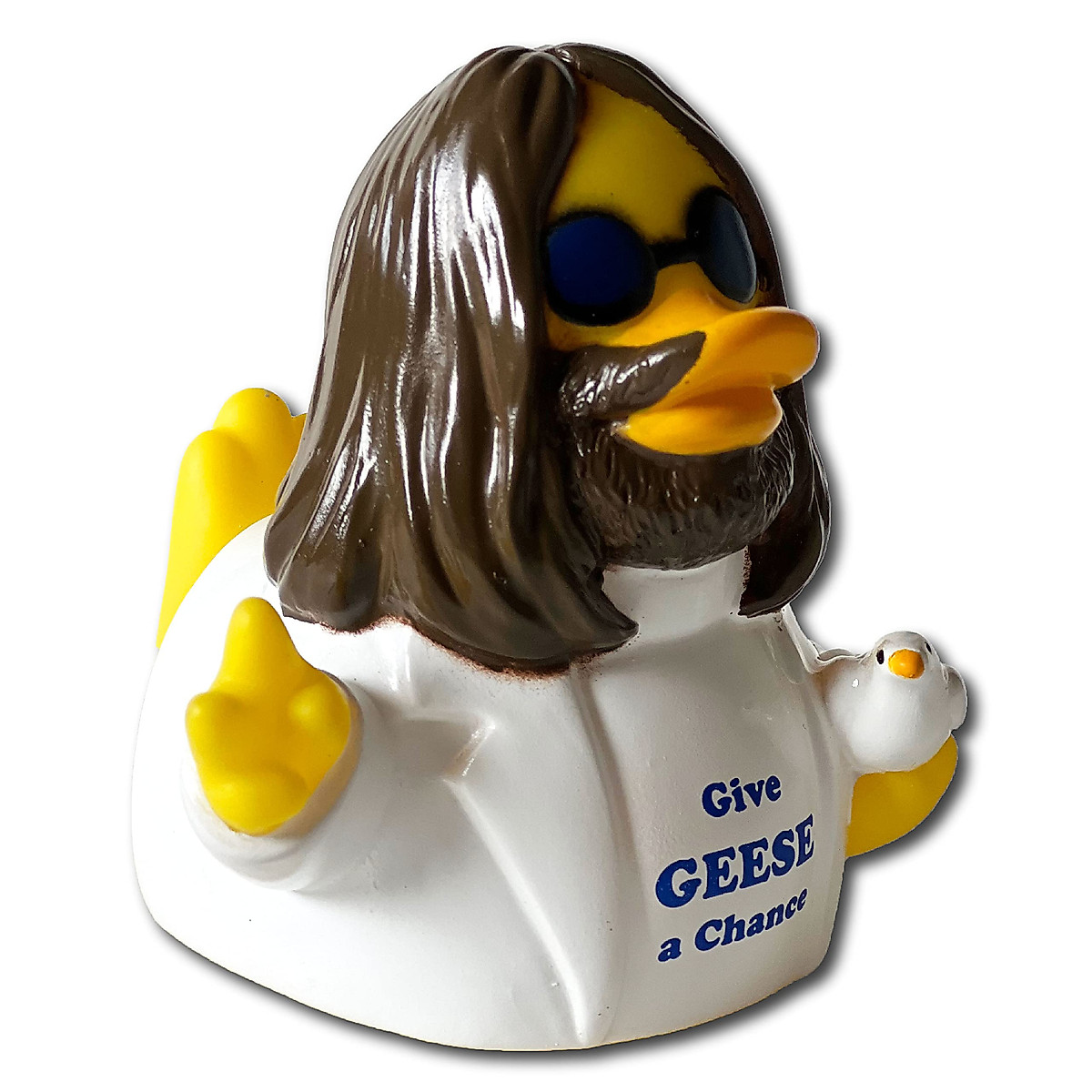 CelebriDucks - Give Geese A Chance - Floating Rubber Ducks - Collectible Bath Toy Gift for Kids & Adults of All Ages