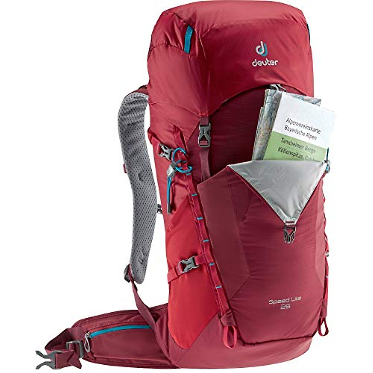 Deuter Speed Lite 26 Hiking Backpack (Maroon-Cranberry)