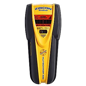 Zircon MultiScanner i520 Center-Finding Stud Finder with Metal and AC Electrical Scanning
