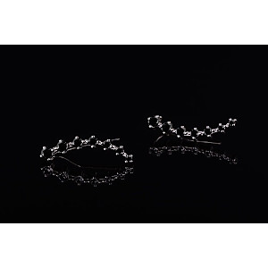 CZ Stud Earrings 925 Sterling Silver 18K Gold Plated Round Cubic Zirconia Hypoallergenic Set (7xing) (Black)