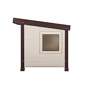New Age Pet ECTH350 ecoFLEX Albany Outdoor Feral Cat House, Multicolor
