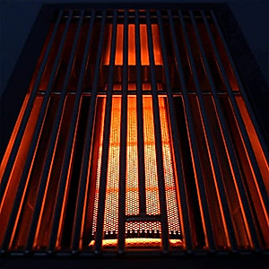 Blaze Grills BLZ-IRN 14,000 BTU Stainless Steel Ceramic Infrared Searing Burner Upgrade Accessory Part Replaces Left Side Burner of Blaze Gas Grills