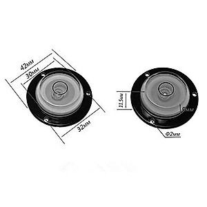 6x Spirit Bubble Levels, Precision Circular Level Mult-Directional Leveling for RVs, Trailer