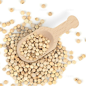 AUEAR, Mini Wooden Scoops Unpainted Wooden Kitchen Spoon for Candy Spices Parties Bath Salts Candy Essential (20 Pack, Half Handle)