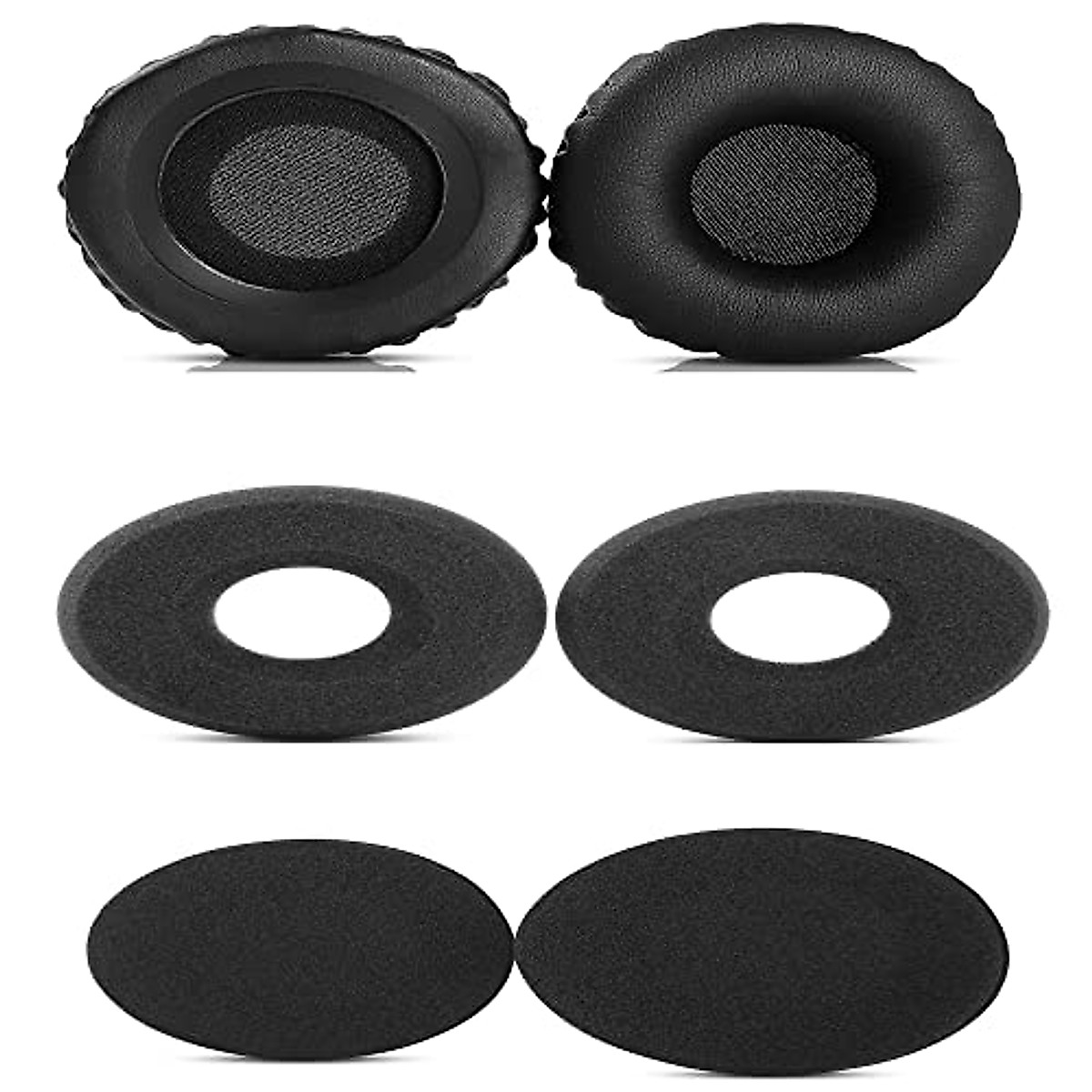 Earpads Sponges Cushion Replacement Ear Cushions Cover Compatible with Jabra PRO 920 930 935 9450/VXI BlueParrott B250-XTS/Telex Airman750 760 Headset (Stereo)