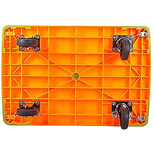 Generic Folding Cart with Wheels, Platform Trucks Push Cart Hand Trucks Utility Carts Service Carts, Wagon Maximum Load 150Kg/330Lb