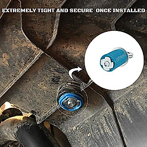 RZR Tie Down Anchors,A&UTV PRO ATV Anchors Compatible with RZR, Sportsman Ace (Not Fit Ranger)