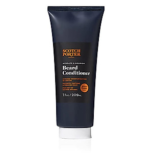 Scotch Porter Hydrate & Nourish Beard Conditioner for Men | Miami Duppy | Moisturizes, Softens & Reduces Frizz | Formulated with Non-Toxic Ingredients, Free of Parabens, Sulfates & Silicones | Vegan | 7.1oz Bottle