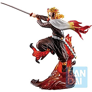 Bandai Spirits Ichibansho Ichiban - Demon Slayer: Kimetsu no Yaiba - Kyojuro Rengoku (Shake The Sword Burn Your Heart), Multi, (BAS60177)
