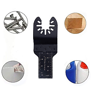 10 pcs 3/4-Inch E-cut Standard Saw Blades Oscillating Saw Blade for Black & Decker Bosch Porter Craftsman Fein Multimaster Rockwell Makita