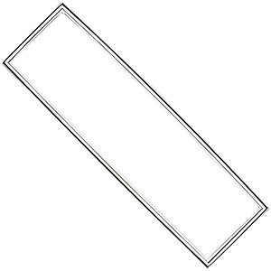 241786001 Refrigerator Fresh Food Door Gasket - Replaces AP4321972, 1379308, 240325902, 240390601, 241569801, 241674801, 5304439527, 5304448623, 7241786001, AH1991324, EA1991324, PS1991324