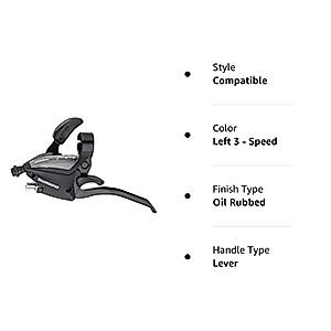 Shimano ST-EF500 3-Speed Left Brake/Shift Lever