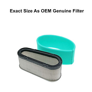 MOWFILL 36356 Air Filter With 36357 Pre Filter Replace for Tecumseh 36356 Fits Tecumseh OHV110 OHV115 OHV125 OHV130 OHV150 OHV155 OHV160 OHV165 OHV170 OHV175