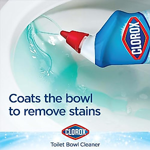 Clorox Toilet Bowl Cleaner, Rain Clean - 24 Ounces (Package May Vary)