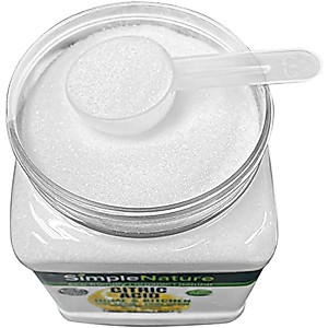 All Natural Citric Acid | 8 lbs | Anhydrous, Food-Grade Flavor Enhancer, Preservative, Household Cleaner and more | OMRI, Non-GMO, for Cooking, Cleaning, Personal Care & Bath