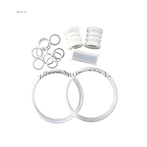 GAEWBBH 17 in 1 Set Sealing Rings,Compatible for YKF Soft Serve Ice Cream Machines New Accessories O-Ring Silicone Tubes,Compatible for Vevor Ice Cream Makers
