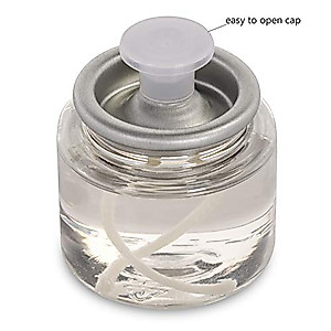 Candle Charisma Disposable Liquid Candles - Oil Tea Lights with Extended 8 Hour Burn Time - Dripless Liquid Candle, Smokeless Clean Burning Fuel, 180 PCS