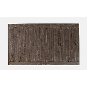 Jofran Madison County Storage Extension Dining Table, 72', Vintage Black