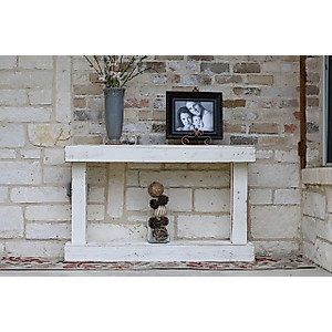 Pedestal Console (White)