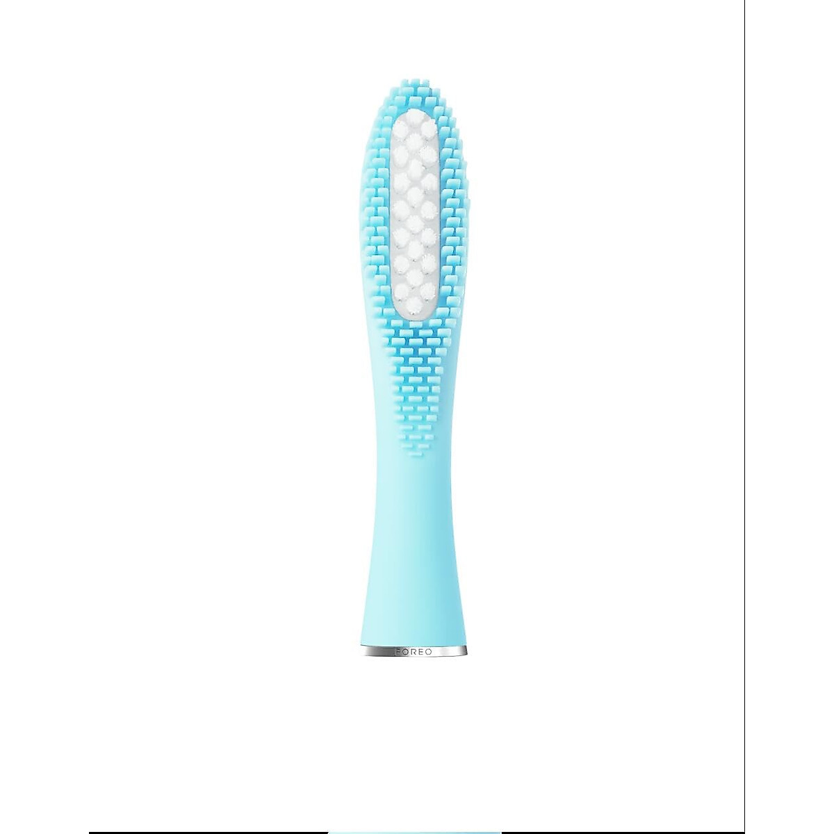 FOREO ISSA Hybrid Wave Brush Head Mint, Medical-Grade Silicone & PBT Polymer Bristles, 6-Months Lasting