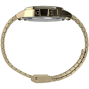 Timex T80 34mm Watch – Gold-Tone with Stainless Steel unisex-adult Bracelet