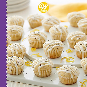 Wilton Perfect Results Non-Stick Mega Mini Muffin Pan, 48-Cup Cupcake Pan, Steel