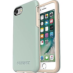 OtterBox Symmetry Series Case for iPhone SE 3rd Gen (2022), iPhone SE 2nd Gen (2020), iPhone 8/7 (NOT Plus) Non-Retail Packaging (Muted Waters)