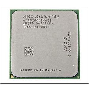 AMD Athlon 64 ADA3200DIK4BI 3200+ 2.0 GHz 512 K CPU Processor Socket 939