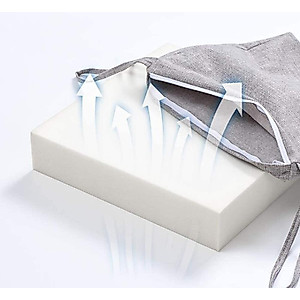 Hengz Outdoor/Indoor Bench/Swing Cushion 40 x 14 x 2 Inch Waterproof Furniture Seat Pad, Anti-Slip Bottom Settee Cushions, Bay Window Loveseat Sofa Couch Pad