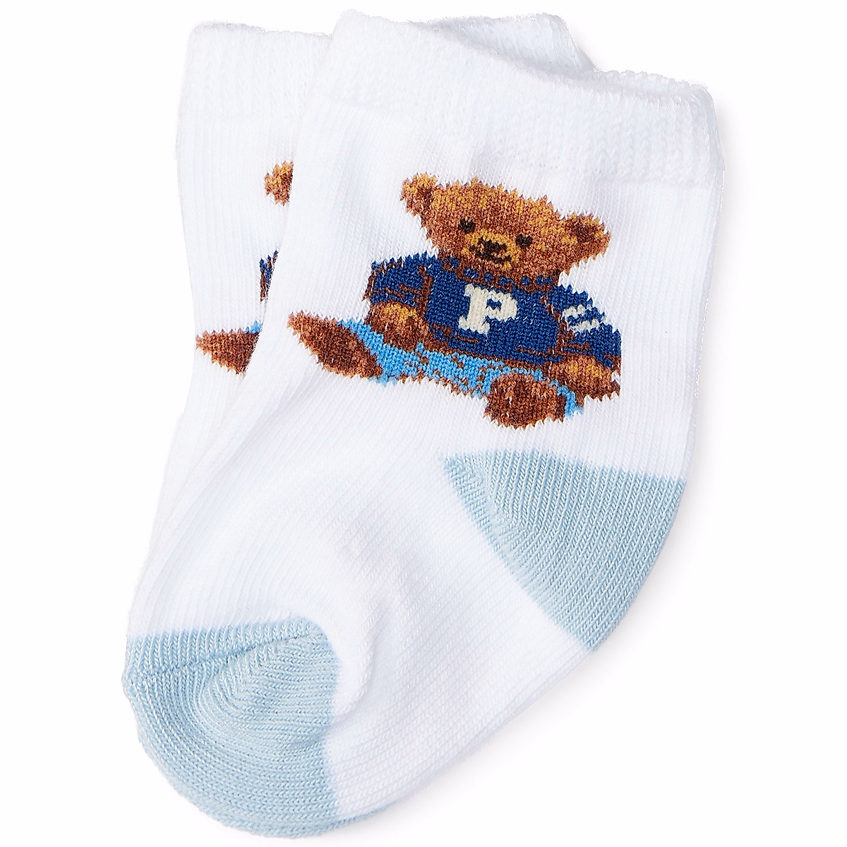 Ralph Lauren Baby Socks, Baby Boys Teddy Crew Socks
