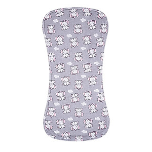 Gelisite 6 Pack Cotton Baby Burp Cloths Extra Absorbent Soft for Baby Boys and Girls (Multi02)