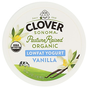 CLOVER SONOMA Organic Low Fat Vanilla Bean Yogurt, 32 OZ