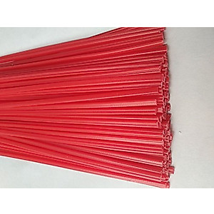 50PCS Yellow/Red/Green/Blue/Transparent PP plastic welding rods PP welder rods for hot air gun 1pc=25cm length