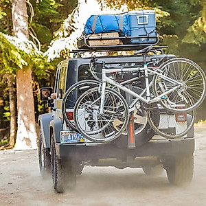 YAKIMA - SpareRide, Bicycle Rack, Turns Your Rear Mounted Spare Tire Into A Rack, 2 Bike Capacity