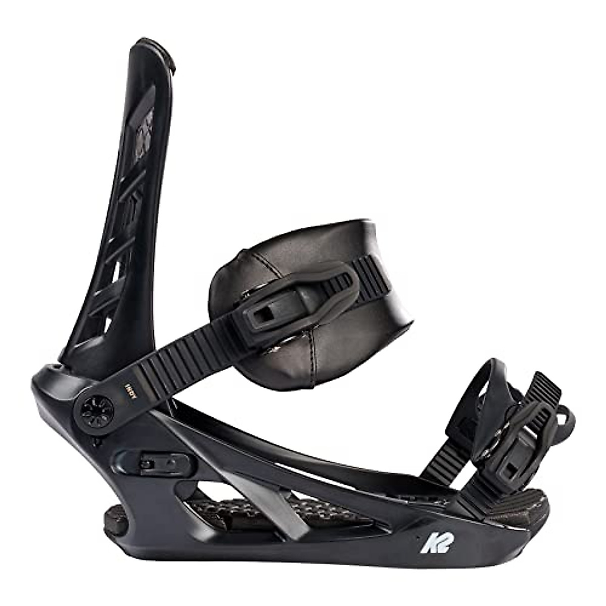 K2 Indy Mens Snowboard Bindings Black Sz L (8-12)