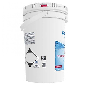 Doheny's 3 Inch Swimming Pool Chlorine Tablets | Pro-Grade Pool Sanitizer | Long Lasting & Slow Dissolving | Individually Wrapped | 99% Active Ingredient, 90% Stabilized Chlorine | 50 LB Bucket