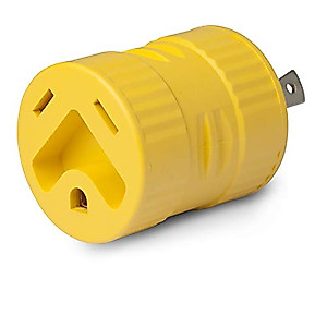 Marinco125A Generator Adapter, 30A/125V Connector and 30A/125V Locking Male Plug