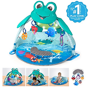 Baby Einstein Neptune Under The Sea Lights & Sounds Activity Gym & Play Mat, Ages Newborn+