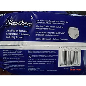 Sleep Overs X- Large XL 85lb-140lb