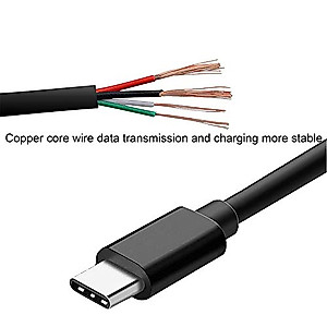 Suptig Charging Cable Type-C Charging Cable 2 Pack Compatible for Gopro Hero 11 Hero 10 Hero 9 Hero 8 Hero 7 Black Gopro Max Hero 7 Silver Hero 7 White Hero 6 Gopro Hero 5 Hero5 Session Hero 2018