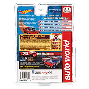 Auto World Hot Wheels Flames Xtraction - 1969 Camaro SS HO Scale Slot Car