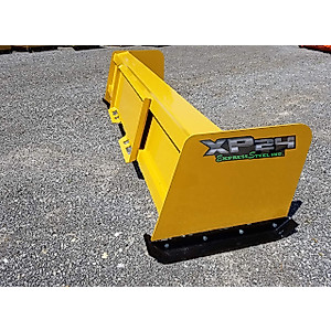 8' XP24 Skid Steer Snow Pusher